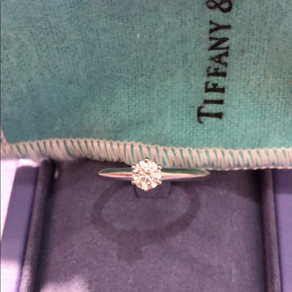 Tiffany & Co. | Jewelry | Tiffany Solitaire Engagement Ring | Poshmark